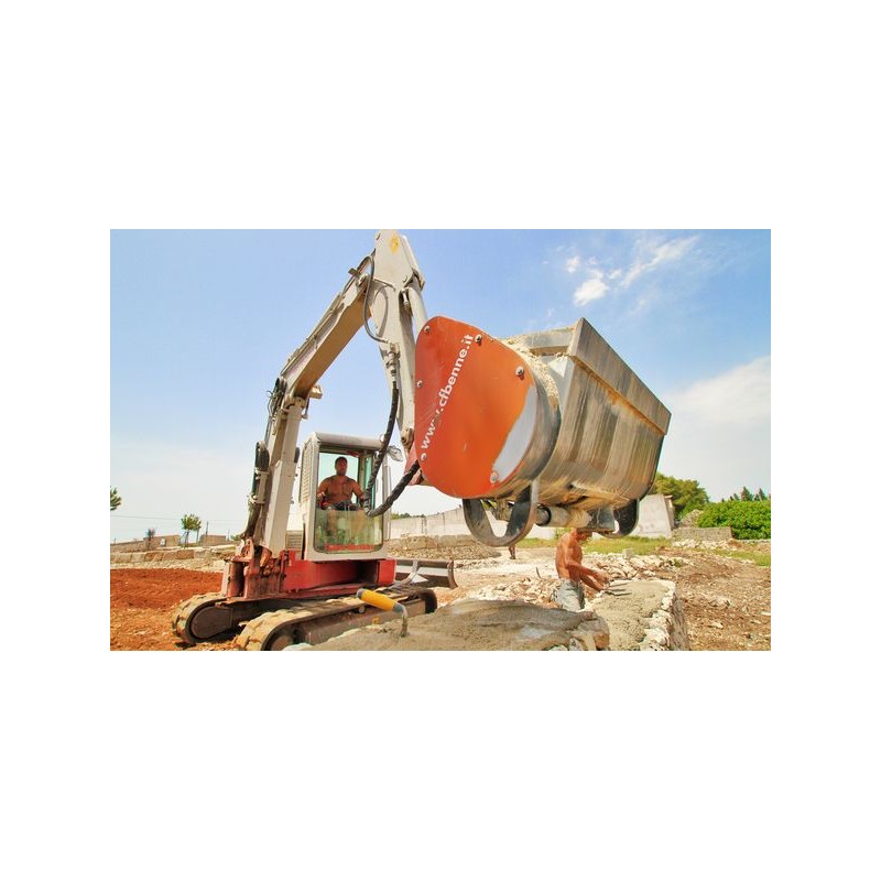 Godet malaxeur à béton