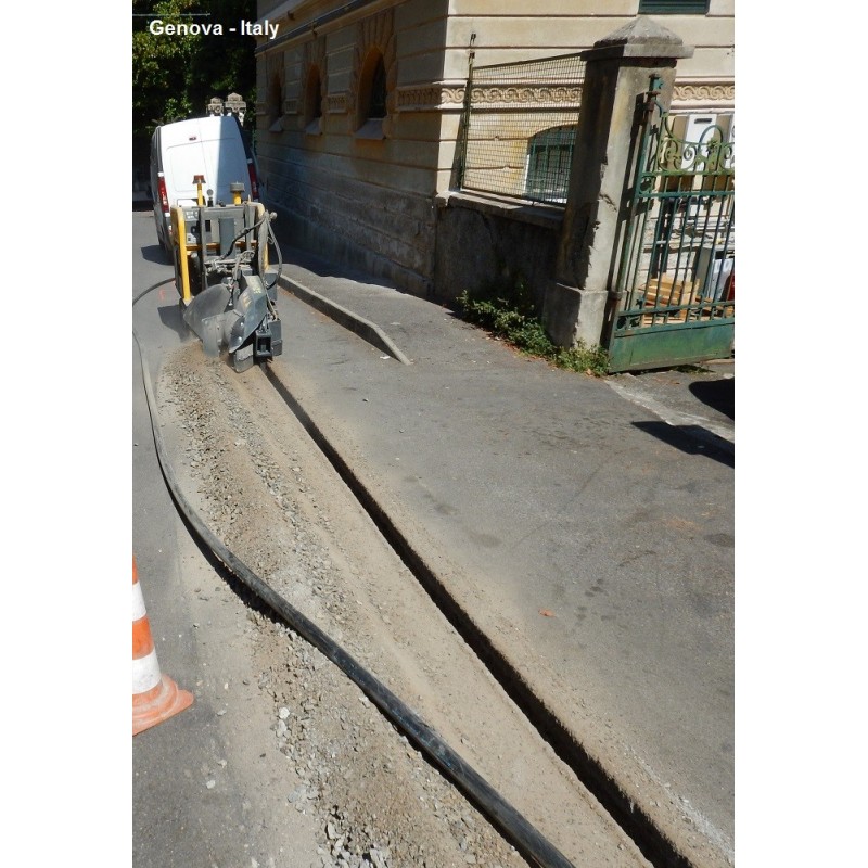 TRANCHEUSE A ROCHE GARBIN FIBER 400 - France Compact