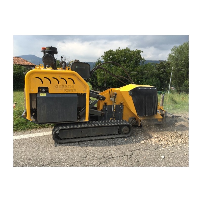 TRANCHEUSE A ROCHE GARBIN FIBER 450E - France Compact