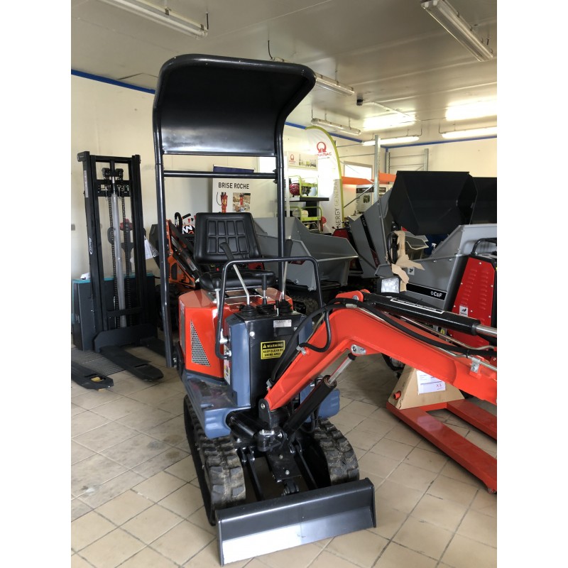 Micro pelle 750kg - Micro-pelle TENEY 800kg