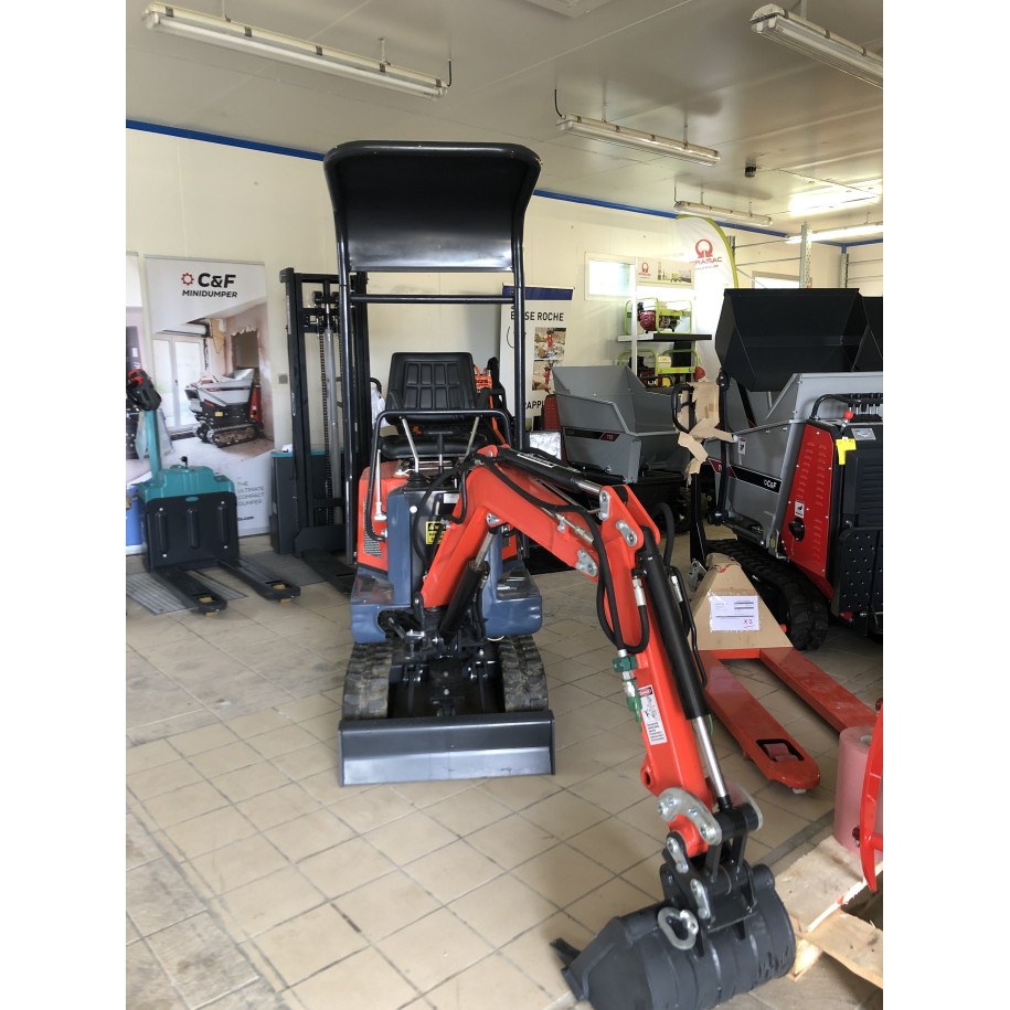 Micro pelle 750kg - Micro-pelle TENEY 800kg