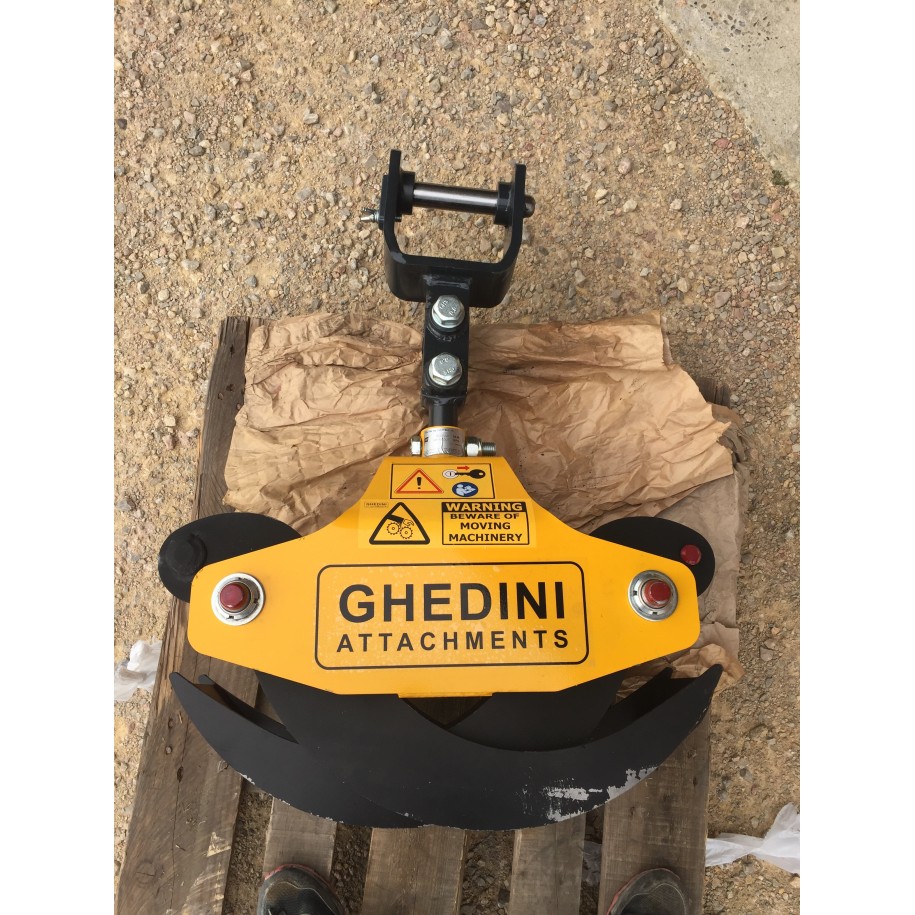 Grappin forestier pour pelle en acier Domex 710 avec valve de blocage