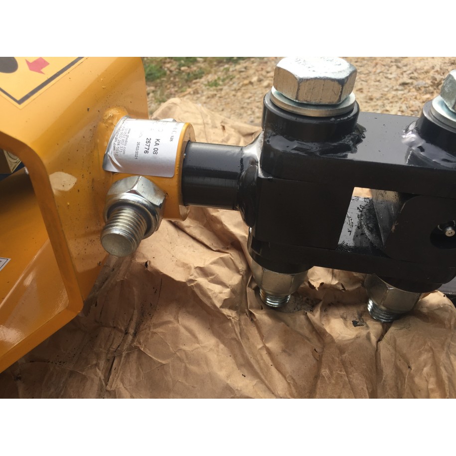 Grappin forestier pour pelle en acier Domex 710 avec valve de blocage