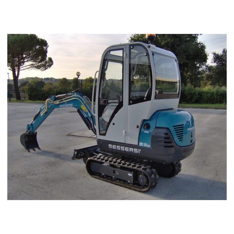 Mini pelle MESSERSI M18DS 1.8T - France Compact