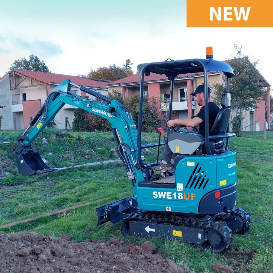 Mini pelle SUNWARD SWE18UF